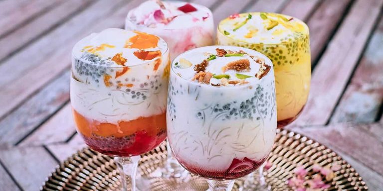 Falooda – Refreshing Rose-Scented Dessert Drink