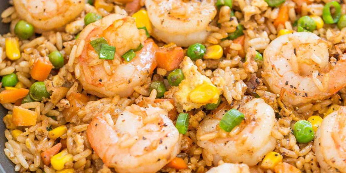 Shrimp Fried Rice | Quick & Flavorful Chinese Classic