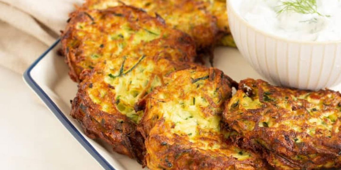 Turkish Zucchini Fritters – Crispy Mücver Recipe