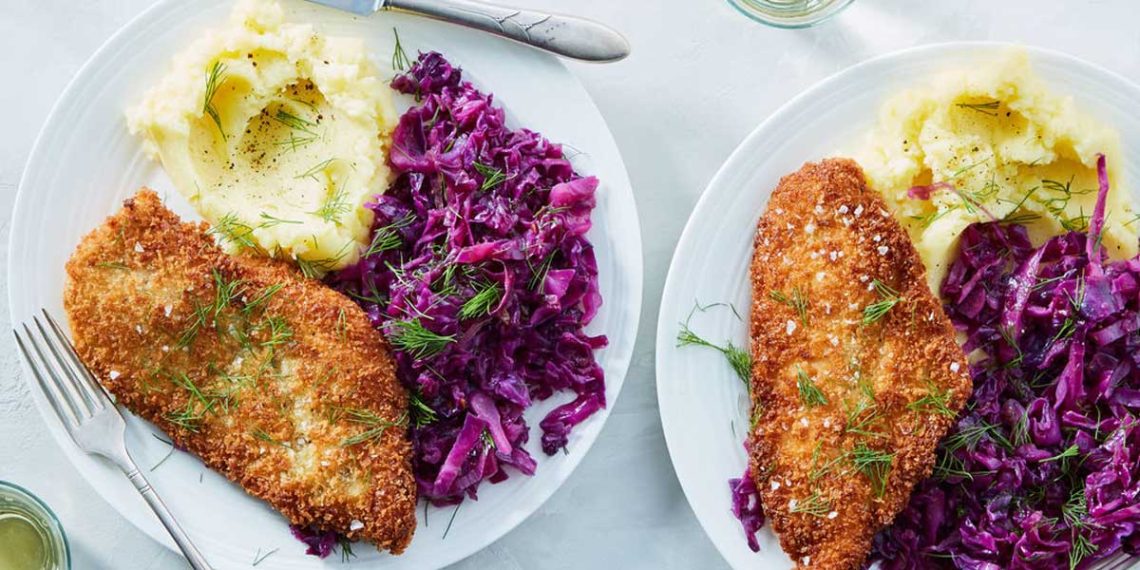 Oktoberfest Chicken & Red Cabbage Recipe – Bavarian Feast