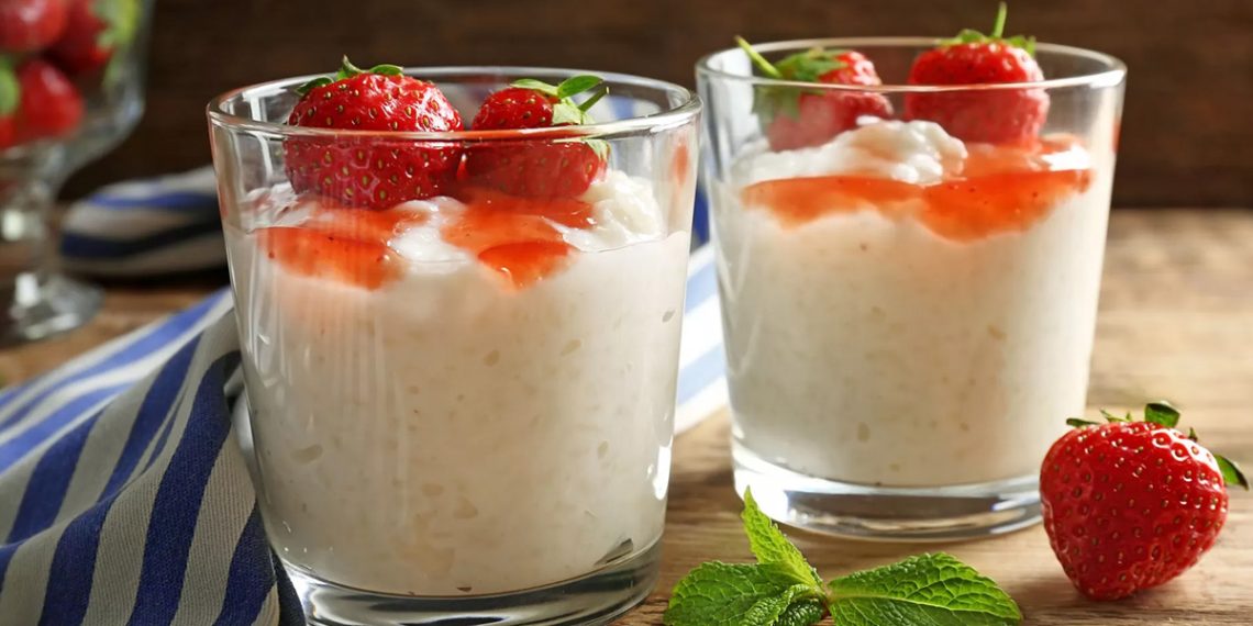 Riz Bi Haleeb – Creamy Vegan Lebanese Rice Pudding”
