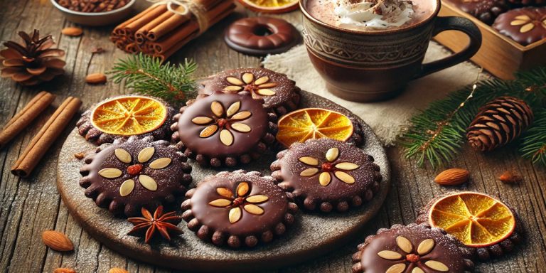 Chocolate Lebkuchen Recipe – Festive German Cookies (40 min)