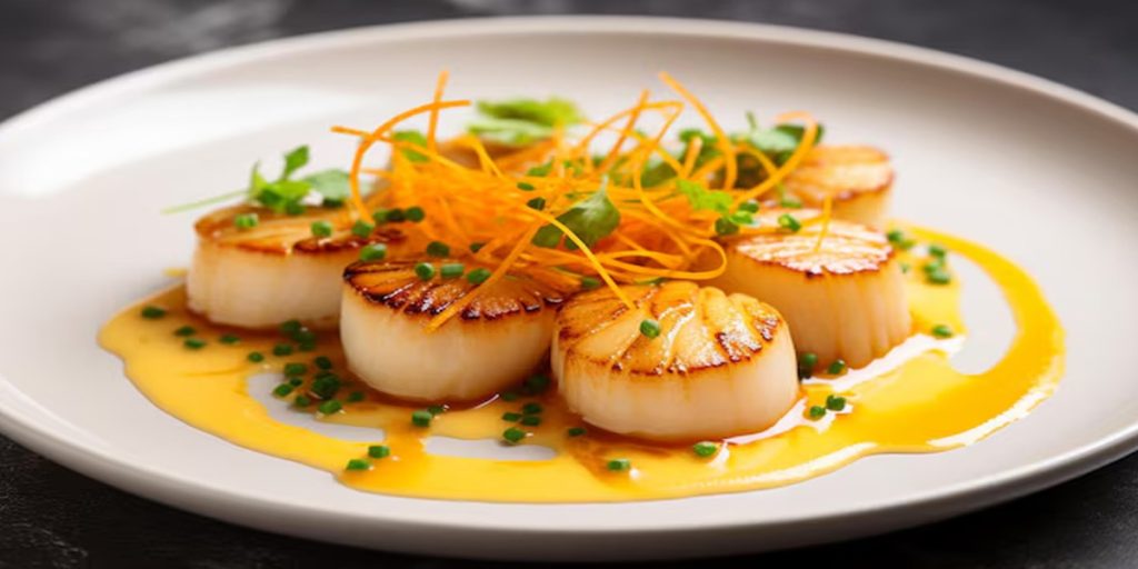 Scallops Provençal Recipe – Garlic & Tomato Seared Scallops (25 min)