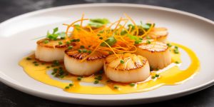 Scallops Provençal Recipe – Garlic & Tomato Seared Scallops (25 min)