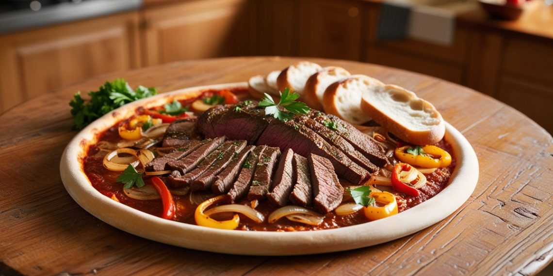 Steak Pizzaiola Recipe | Italian SpecialSteak Pizzaiola – Juicy Steak ...