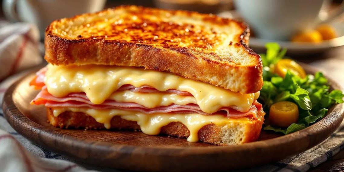Croque Monsieur – Classic French Ham & Cheese Sandwich