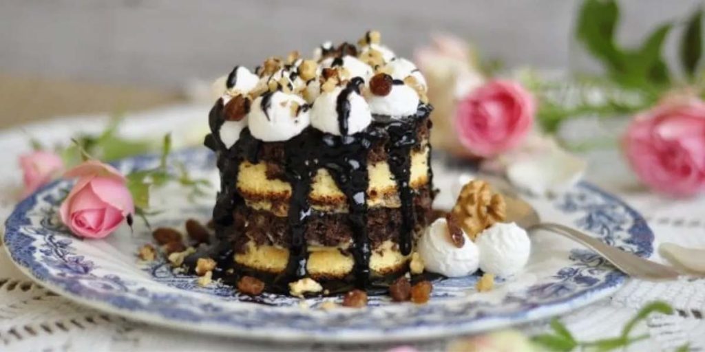 Somlói Galuska – Hungarian Trifle with Rum, Chocolate & Cream