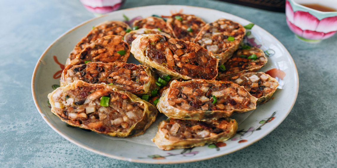 Hakka Taro Roll – Crispy & Savory Chinese Delicacy