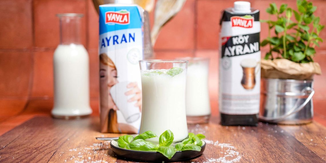 Ayran Turkish Yogurt Drink – Refreshing & Creamy Middle Eastern Beverage